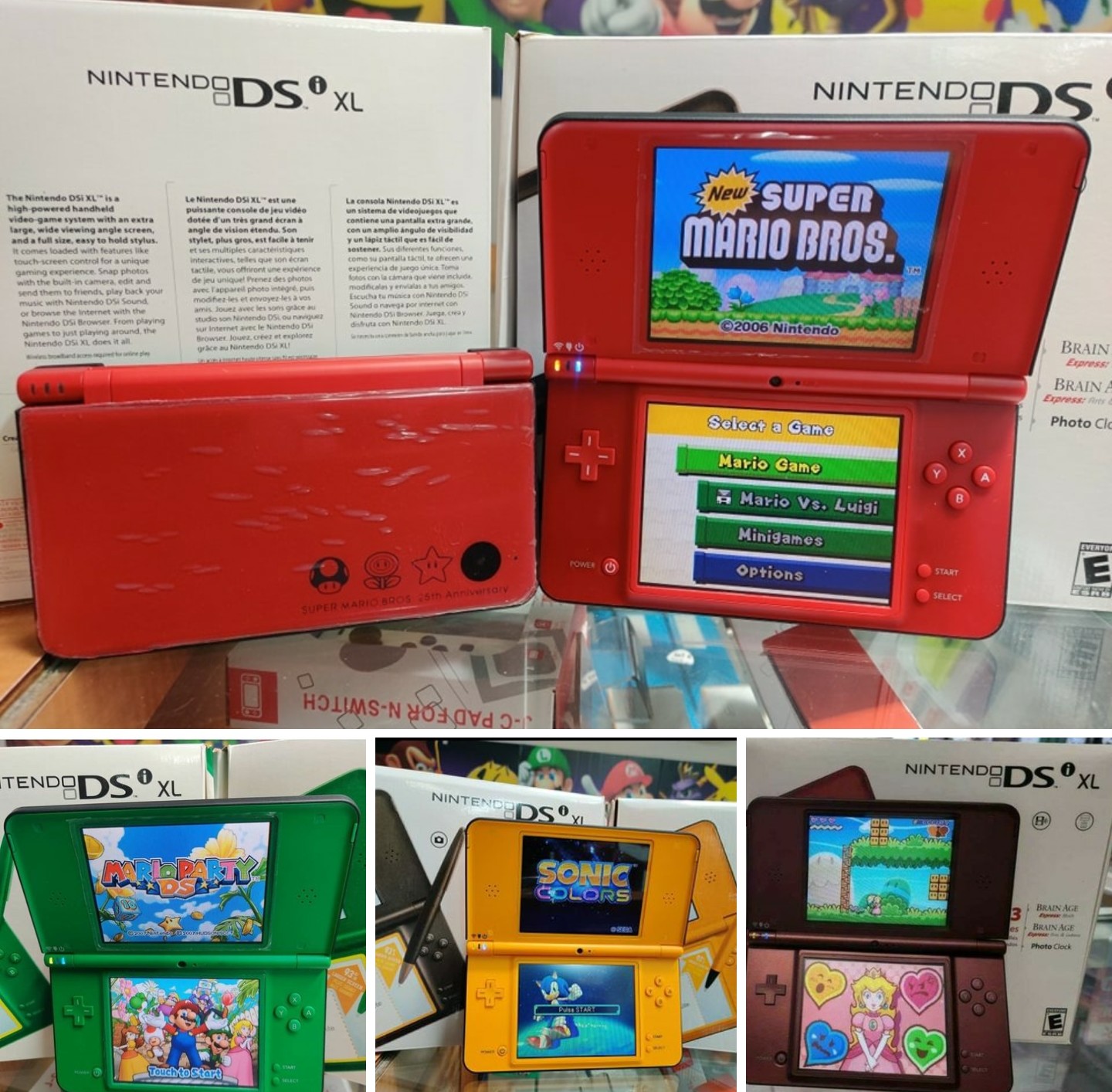 Nintendo DSi XL con juegos - SMART PHONE SOLUTION